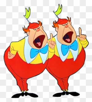 Alice In Wonderland, Overlay, And Transparent Image - Tweedle Dee And ...