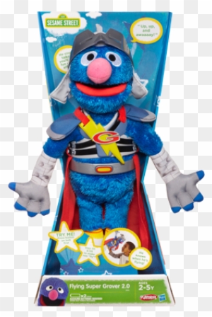 Playskool Sesame Street Flying Super Grover - Flying Super Grover 2.0 ...