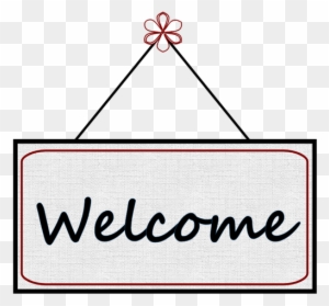 Welcome Sign Clip Art, Transparent PNG Clipart Images Free Download ...