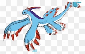 Zapdos Pokemon Character Vector Art - Pokemon Legendary Bird Zapdos ...