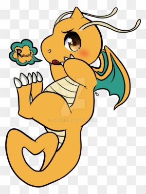 Dragonite Used Rawr It Was Super Effective By Judaime - Cute Dragonite ...