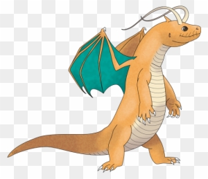 Fat Dragonite Pokemon Images - Dragonite Drawing Clear Background ...