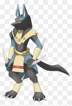 Pokemon Lucario Lucario 3rd Evolution - Cartoon - Free Transparent PNG ...