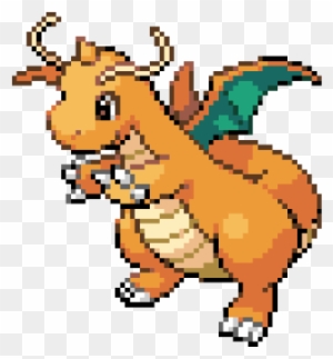 Shiny Dragonite Sprite