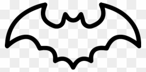 Bat Outline - Free Transparent PNG Clipart Images Download