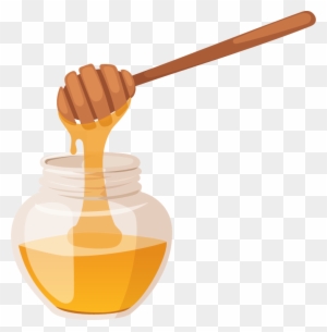 Honey Illustration - Free Transparent PNG Clipart Images Download
