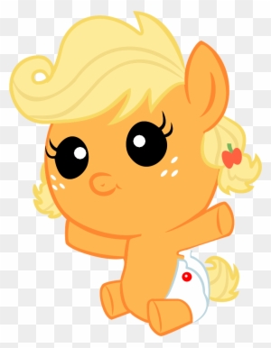 Baby Applejack Cowboy Unarmed By Megarainbowdash2000 - Baby Applejack ...