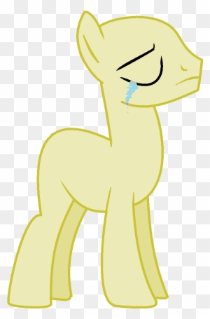 Mlp Base Male S - Mlp Base Sad Male - Free Transparent PNG Clipart ...