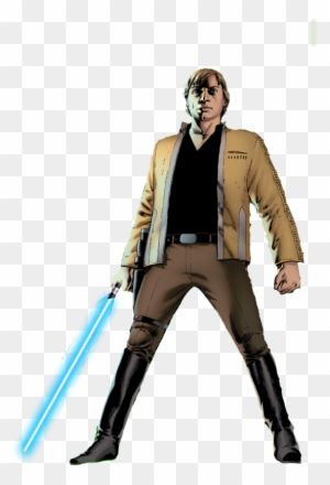 Luke Skywalker Render By Manyueru - Luke Skywalker Comic Png - Free ...