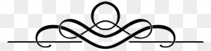 Fancy Divider Clipart - End Of Page Symbols - Free Transparent PNG ...