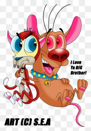 Ren And Stimpy Ocs-brotherly Loave By Skunkynoid - Comics - Free ...