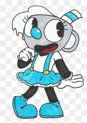Tmntloover 6 0 Inktober Day - Cuphead And Mugman Genderbend - Free ...
