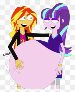 Sunset Shimmer's Water Inflation By Angry-signs - Cartoon Sunset On ...