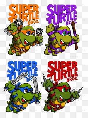 Super Turtle Bros - Leo Tmnt Slouchy V-neck - Free Transparent PNG ...