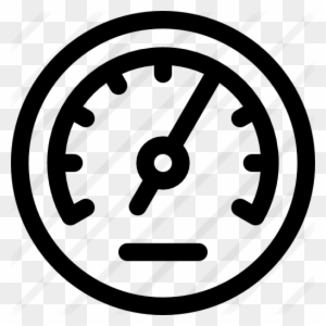 Speedometer & Time - Speedometer & Time - Free Transparent PNG Clipart ...