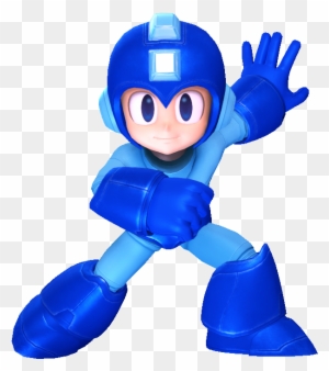 Mega - Mega Man Pose - Free Transparent PNG Clipart Images Download