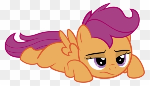 #7578 - Artist - Redpandapony, Artist - Redpandawha, - Sad Scootaloo ...