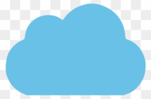 Blue Cloud Md - Cloud Icon Png Transparent - Full Size PNG Clipart ...