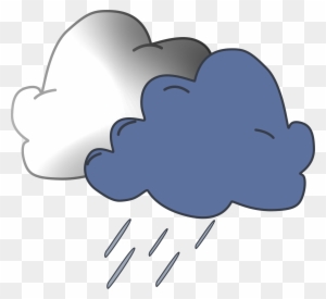 Thunder Rain Cloud Storm Weather 944524 - Clip Art - Free Transparent ...