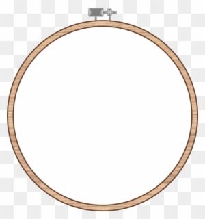 Embroidery Hoop Clipart - Circle - Free Transparent PNG Clipart Images ...