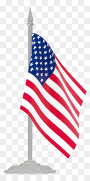 American Flag Pole Clip Art