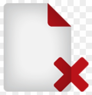 Delete Page Icon Png - Free Transparent PNG Clipart Images Download