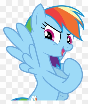 My Little Pony Rainbow Dash Flying Gif