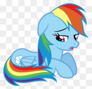 Rainbow Dash Crying Gif