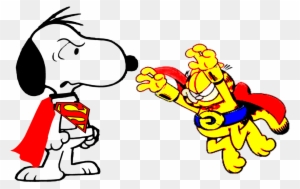 Garfield Knocked Out By Snoopy In Boxing By Bradsnoopy97 - Snoopy Sport ...