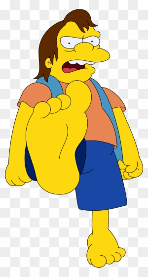 Seymour Skinner And His Foot By Skippy1989 - Bart Simpson Shows His ...