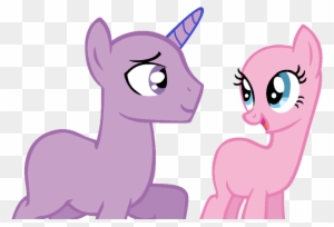 Mlp Base Original Pride Month By Alari1234 Bases - Mlp Lesbian Couple Base - Free Transparent ...