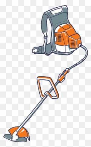 Backpack String Trimmer - String Trimmer - Free Transparent PNG Clipart ...