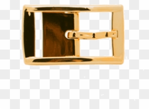 Gold Chrome Buckle Classic - Buckle - Free Transparent PNG Clipart ...