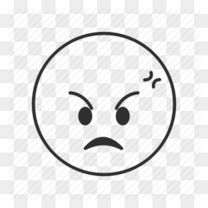 Mad Face Png For Kids - Angry Iphone Emoji - Free Transparent PNG ...