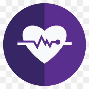 Heart Purple-01 - Twitter - Free Transparent PNG Clipart Images Download