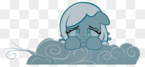 Sad Snowdrop On Cloud By Lunabubble-ede96 - Mlp Snowdrop Sad - Free ...