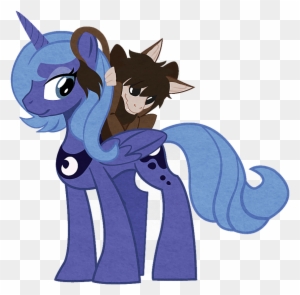 Little Luna On Cloud By Wingsofimagination On Deviantart - Luna And ...