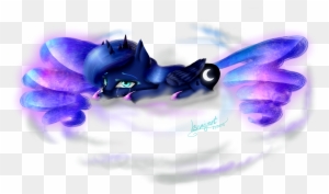 Kseniyart, Cloud, Crying, Princess Luna, Prone, Safe, - Chibi Mlp Art ...