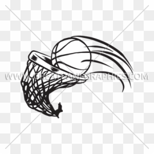 Basketball Swoosh - Sketch - Free Transparent PNG Clipart Images Download
