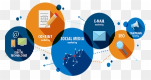 Digital Marketing - Process Of Digital Marketing - Free Transparent PNG ...