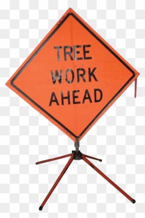 North Coast Review - Road Work Ahead Sign - Free Transparent PNG ...