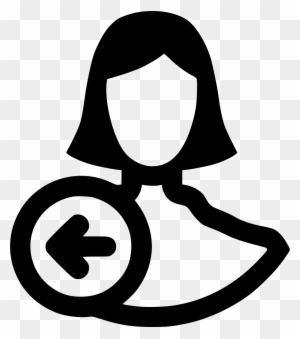 Girl Woman Exit Logout Signout Comments - User - Free Transparent PNG ...