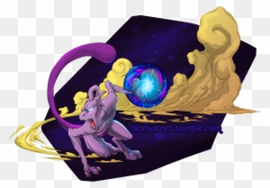 Mewtwo Is One Of My Favorite Pokemans - Illustration - Free Transparent ...