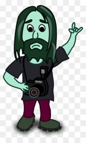 Man Carrying Camera Comic Cartoon - Photographer Vector Character ...