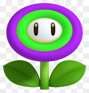 Poison Flower - Super Mario Poison Flower - Free Transparent PNG ...