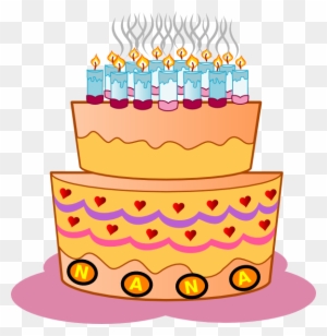 Pink Birthday Cake Clip Art, Transparent PNG Clipart Images Free ...