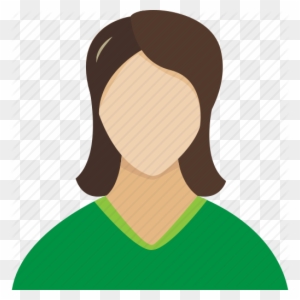 Green Login Icon - Women Brown Png Icon - Free Transparent PNG Clipart ...