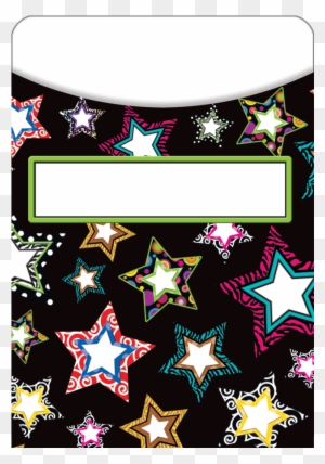 Tcr5554 Fancy Stars Library Pockets Image - Stars Library Pockets ...