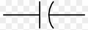 Free Vector Capacitor Symbol Clip Art - Thin Black Plus Sign - Free ...