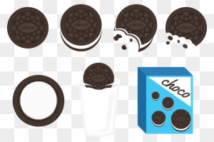 Oreo Cookie By Emily - Oreo Clip Art - Free Transparent PNG Clipart ...